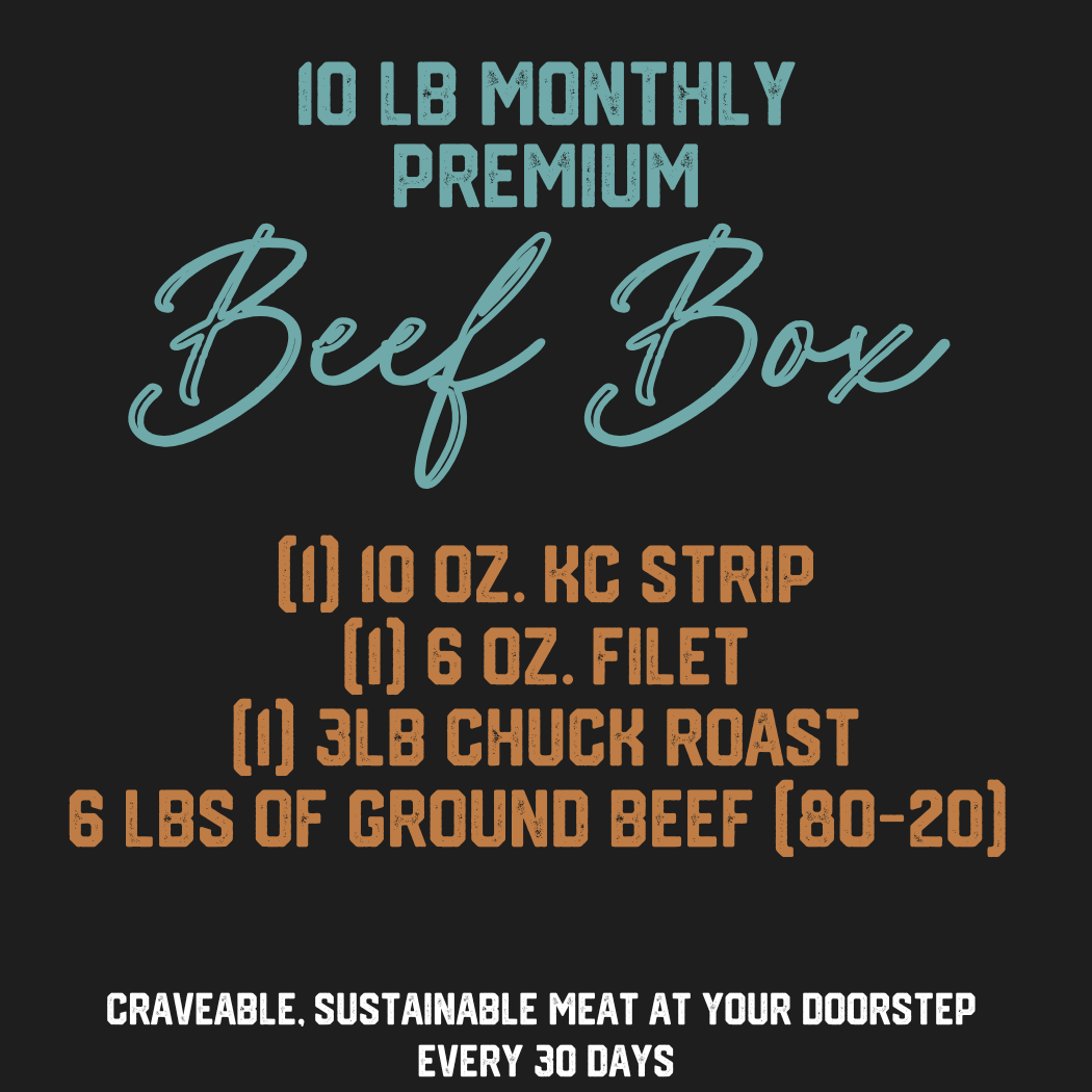 Coming Soon: 10lb Monthly Beef Box Bundle – Wholly Cow Market