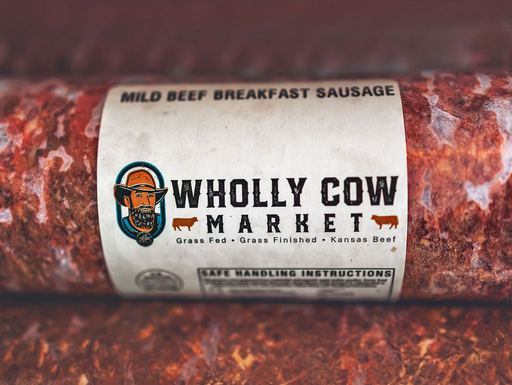 Hot Beef Breakfast Sausage – Wholly Cow Market